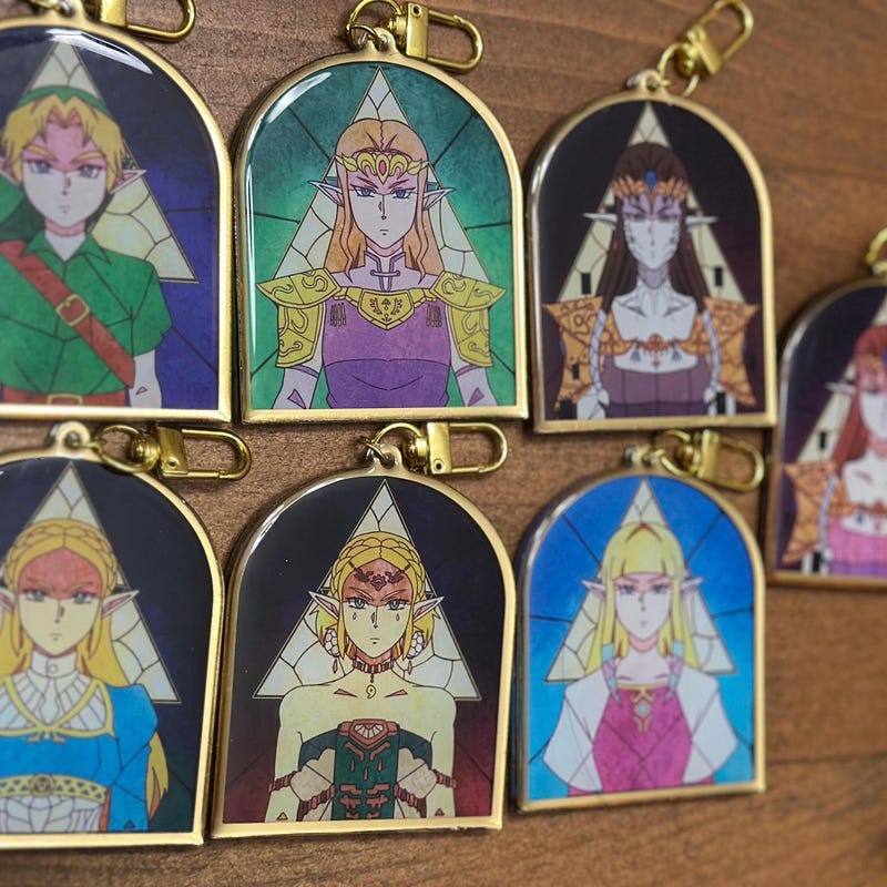 Zelda Keychain - Etsy