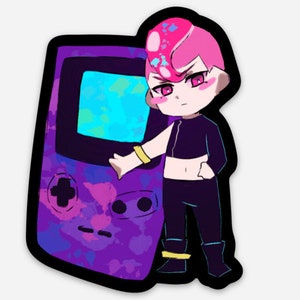 Splatoon Octo Expansion Stickers - Etsy