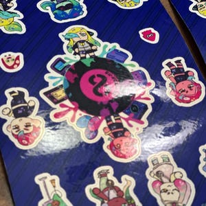 Splatoon Sticker Sheets - Etsy