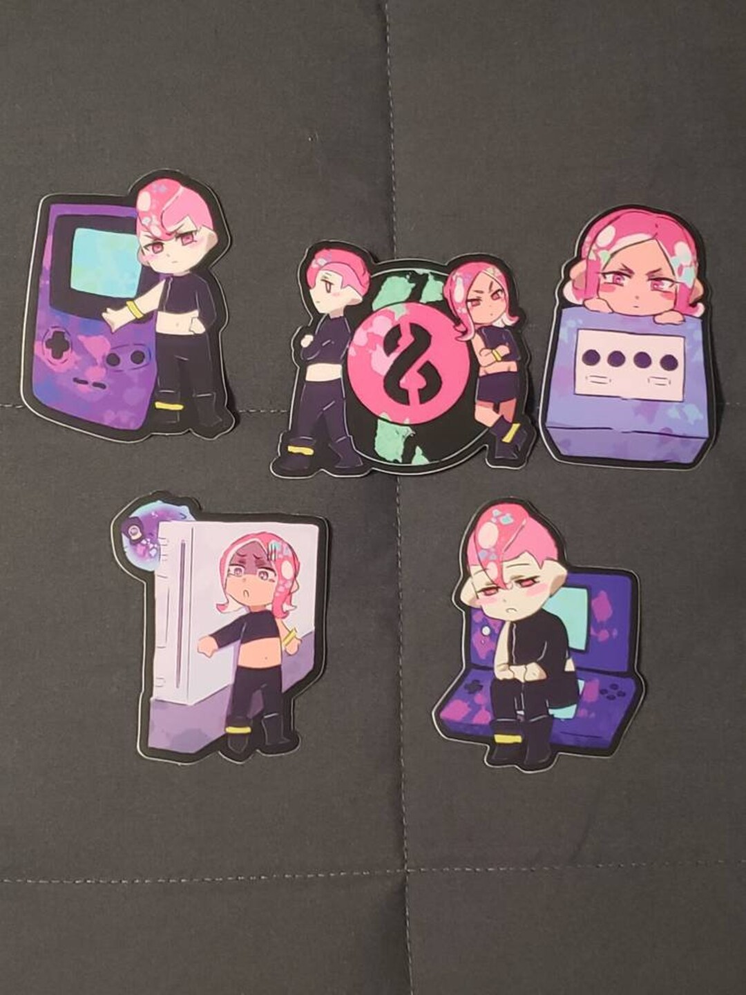 Splatoon Octo Expansion Stickers - Etsy