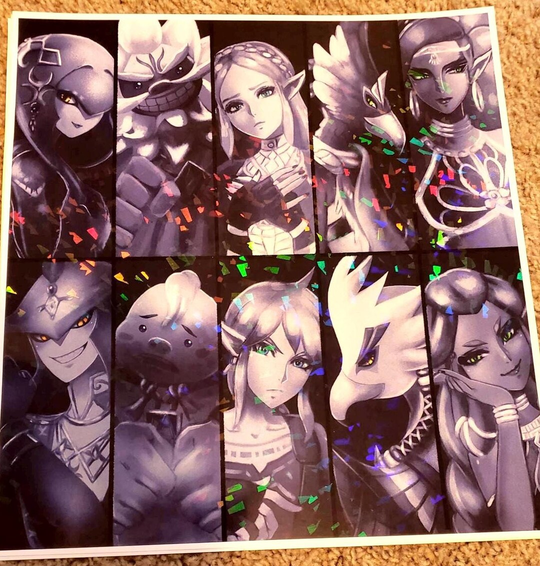 LAST BATCH the Legend of Zelda: Breath of the Wild Prints - Etsy