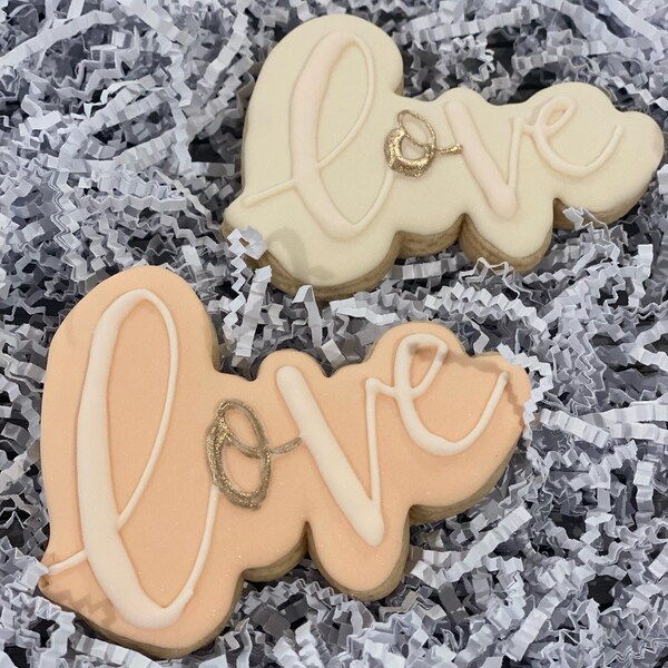 Love Cookie Cutter - Etsy