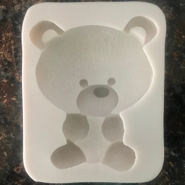 Teddy Bear Fondant Mold - Etsy