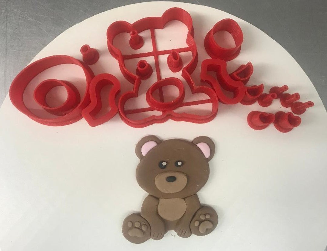 Teddy Bear Cutter Various Sizes - Etsy
