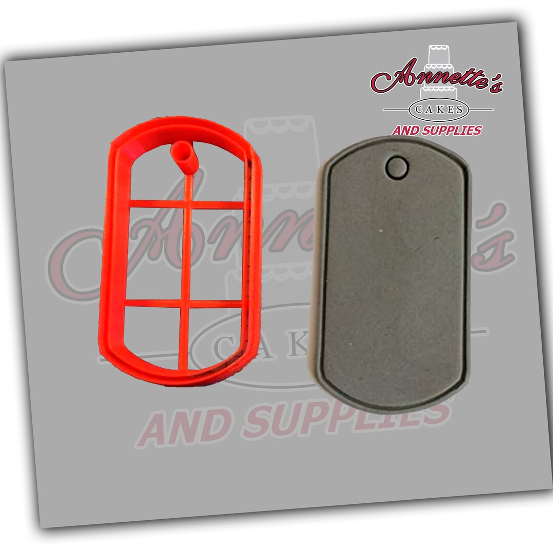 Dog Tag Cutter Various Sizes - Etsy