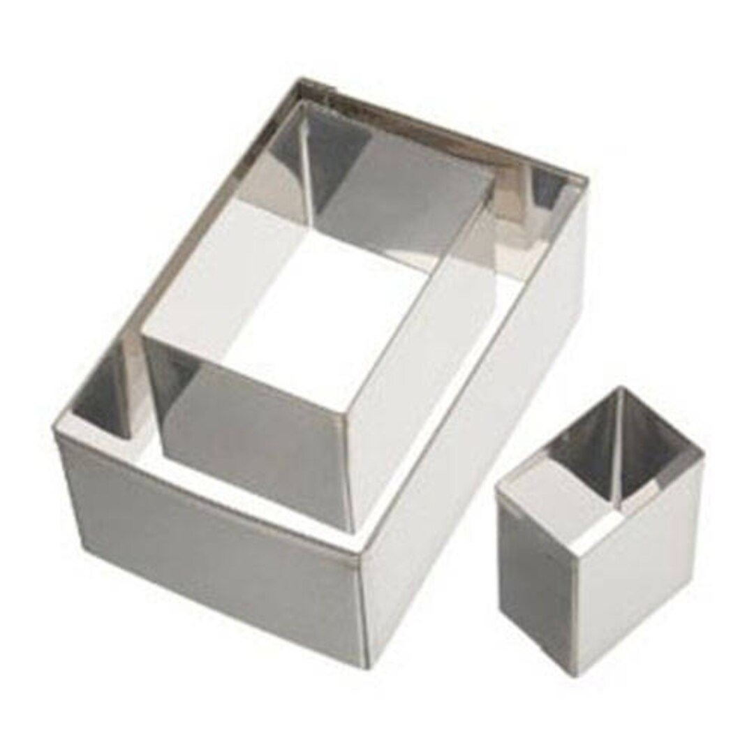 Ateco 3 Piece Rectangle Cutter Set - Etsy