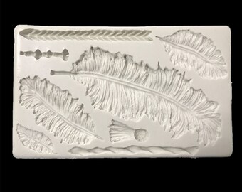 Feather mold | Etsy