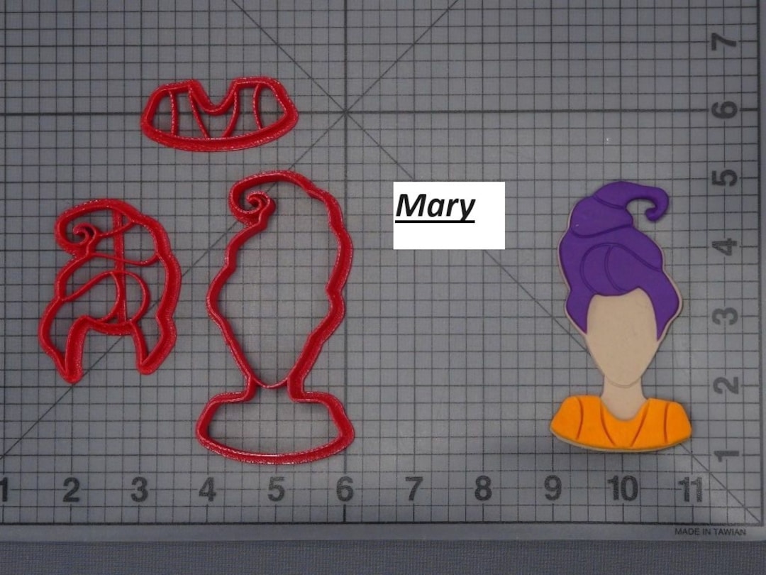 Hocus Pocus Mary Cutter Various Sizes - Etsy