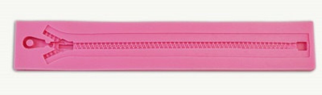 Silicone Zipper Fondant Mold 8 Inches Long - Etsy