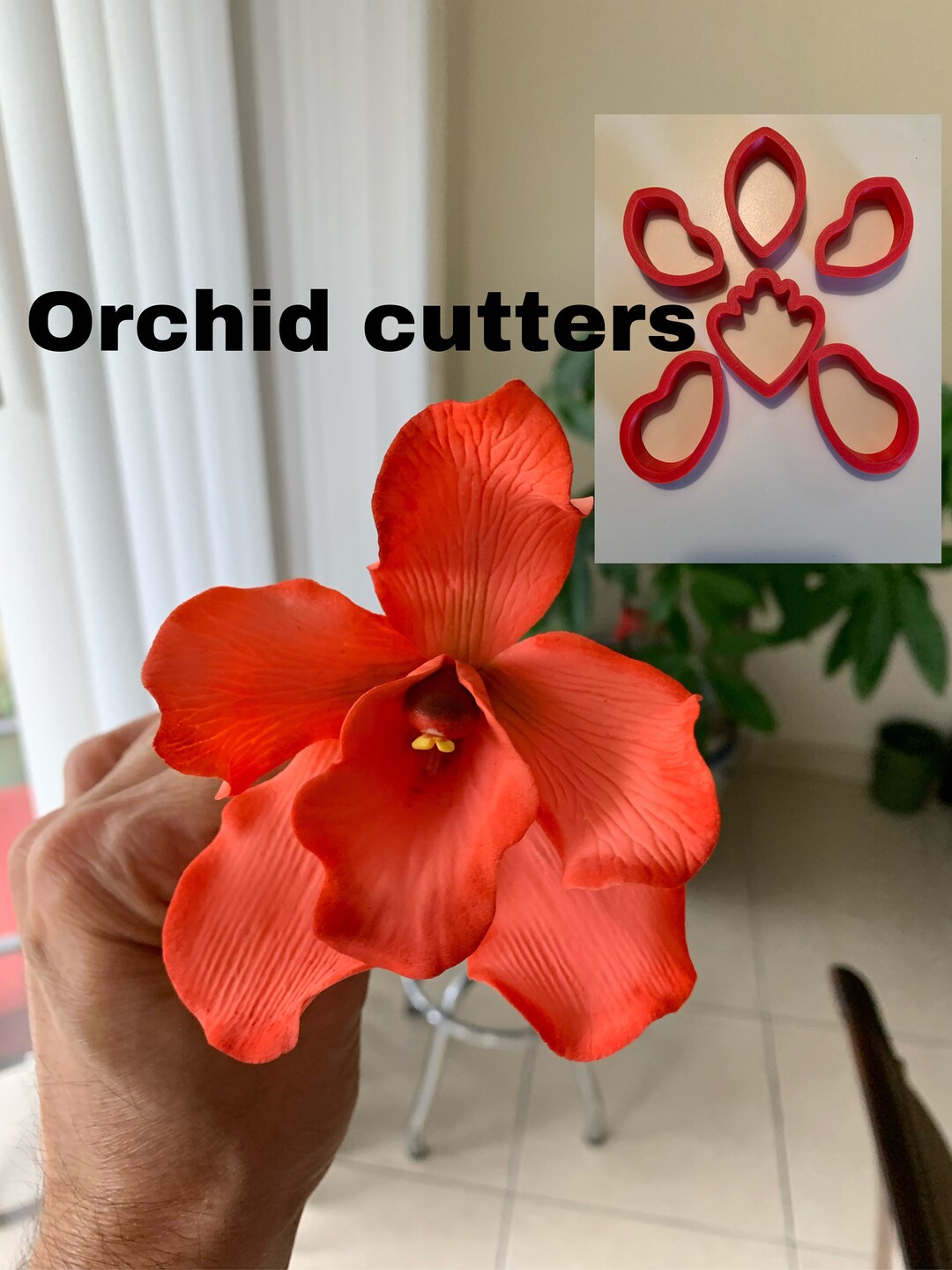 Nicks Orchid Flower Petal Cutter - Etsy