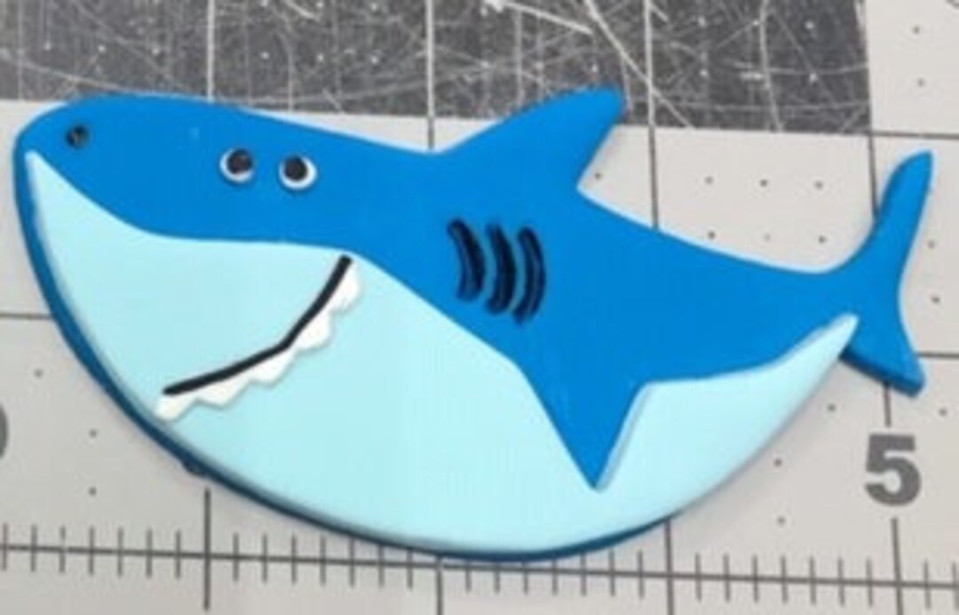 Shark Facing Left - Etsy