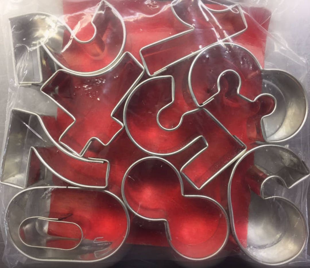 Cute Numbers Cutter Set - Etsy