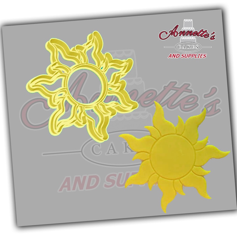 Tangled Star Sun Cutter Various Sizes - Etsy