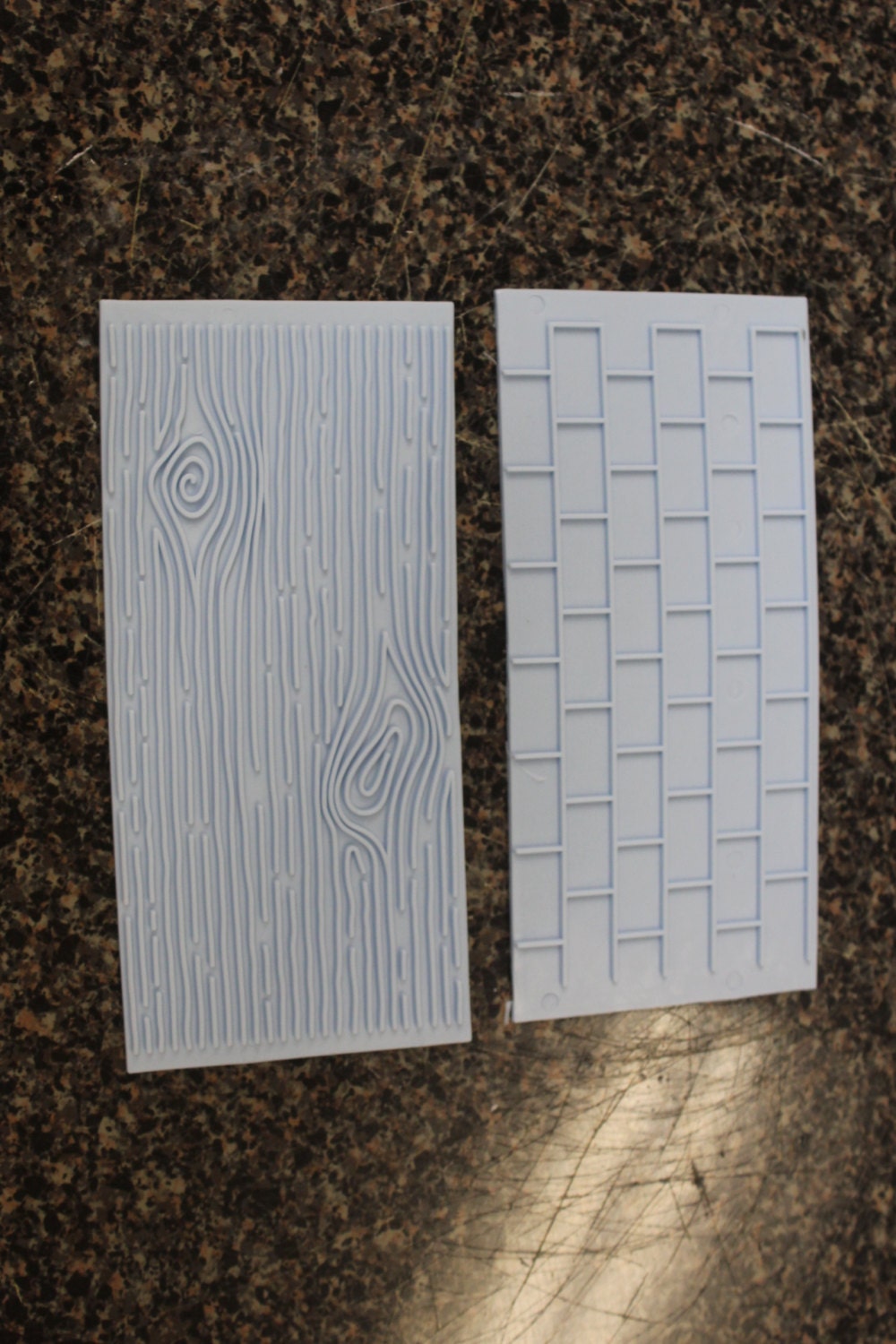 Bark and Brick Impression Mats - Etsy