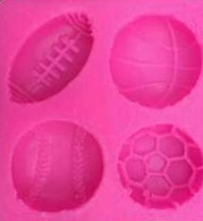 Sports Balls Silicone Mold - Etsy
