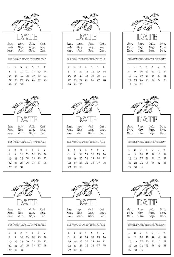 Printable Date Forms - Printable Forms Free Online