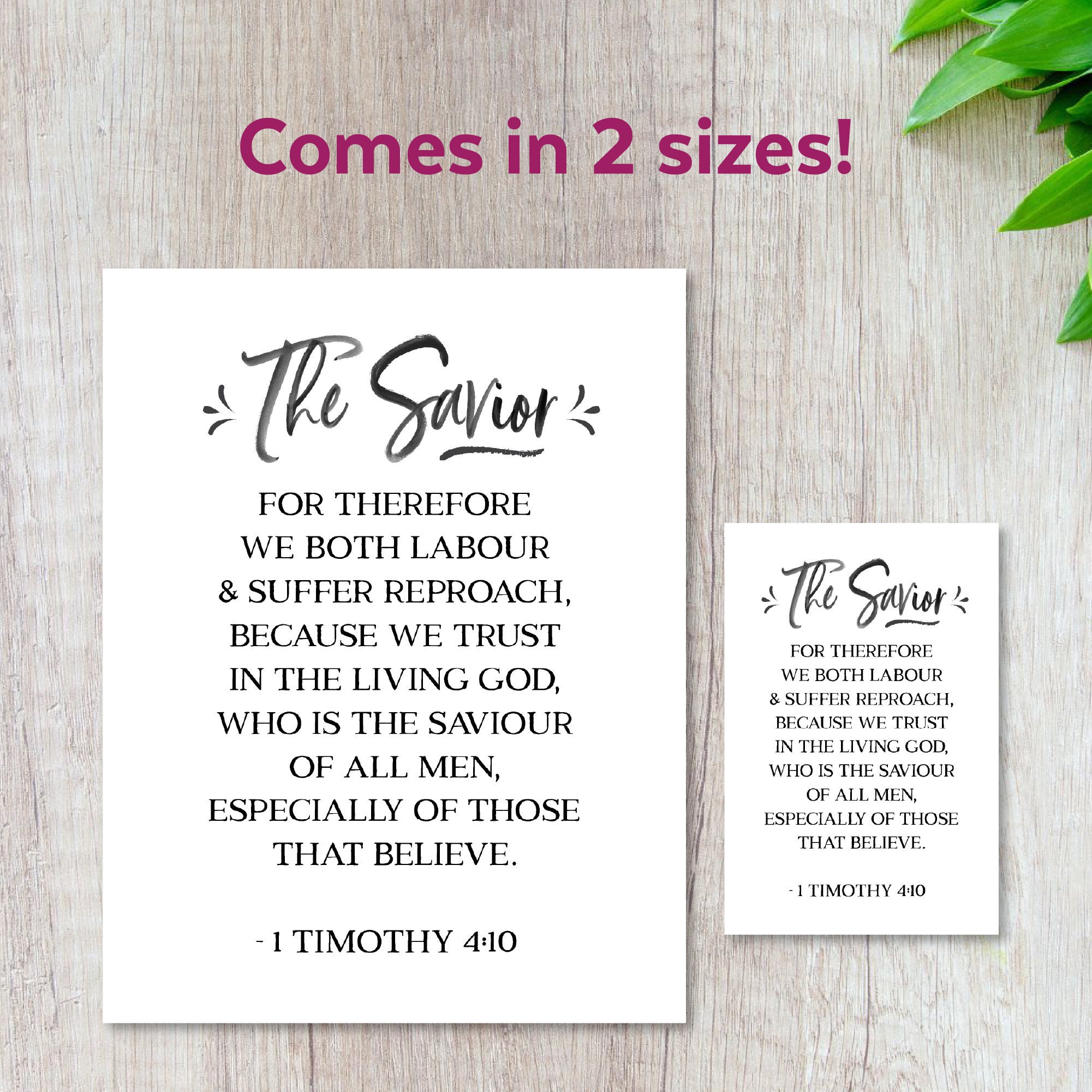 Names Christ Poster Jesus Titles Printable Christian Wall Art Bible ...