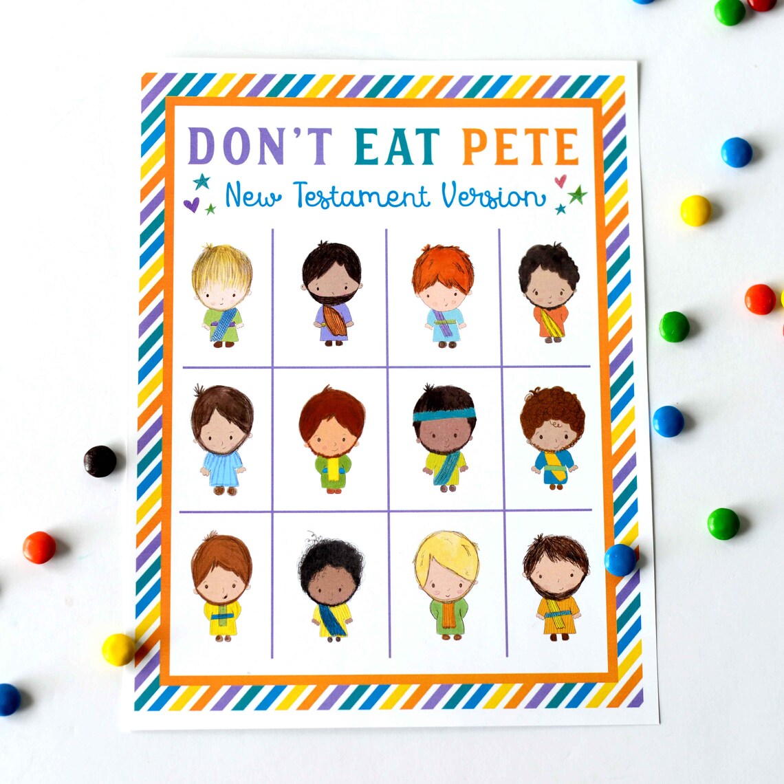 Don't Eat Pete New Testament Version Bible Game for Kids - Etsy