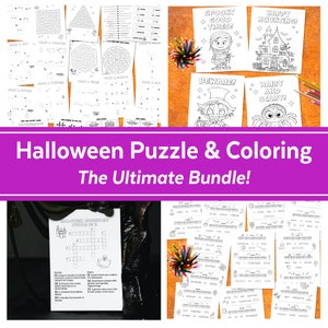 Halloween Games Ultimate Bundle | Halloween Activity for Kids ...