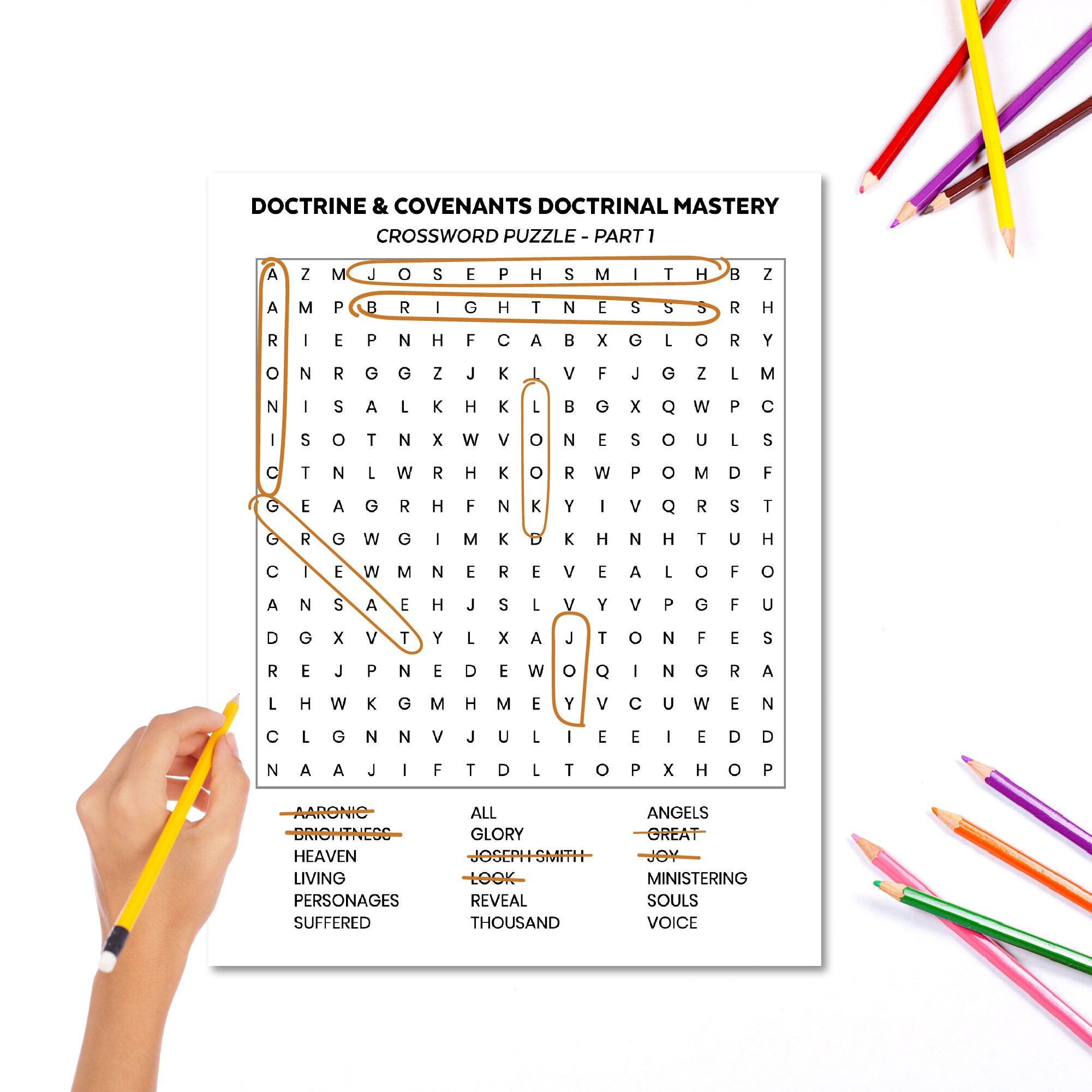LDS Seminary Doctrinal Mastery Games: Doctrine & Covenants (digital ...