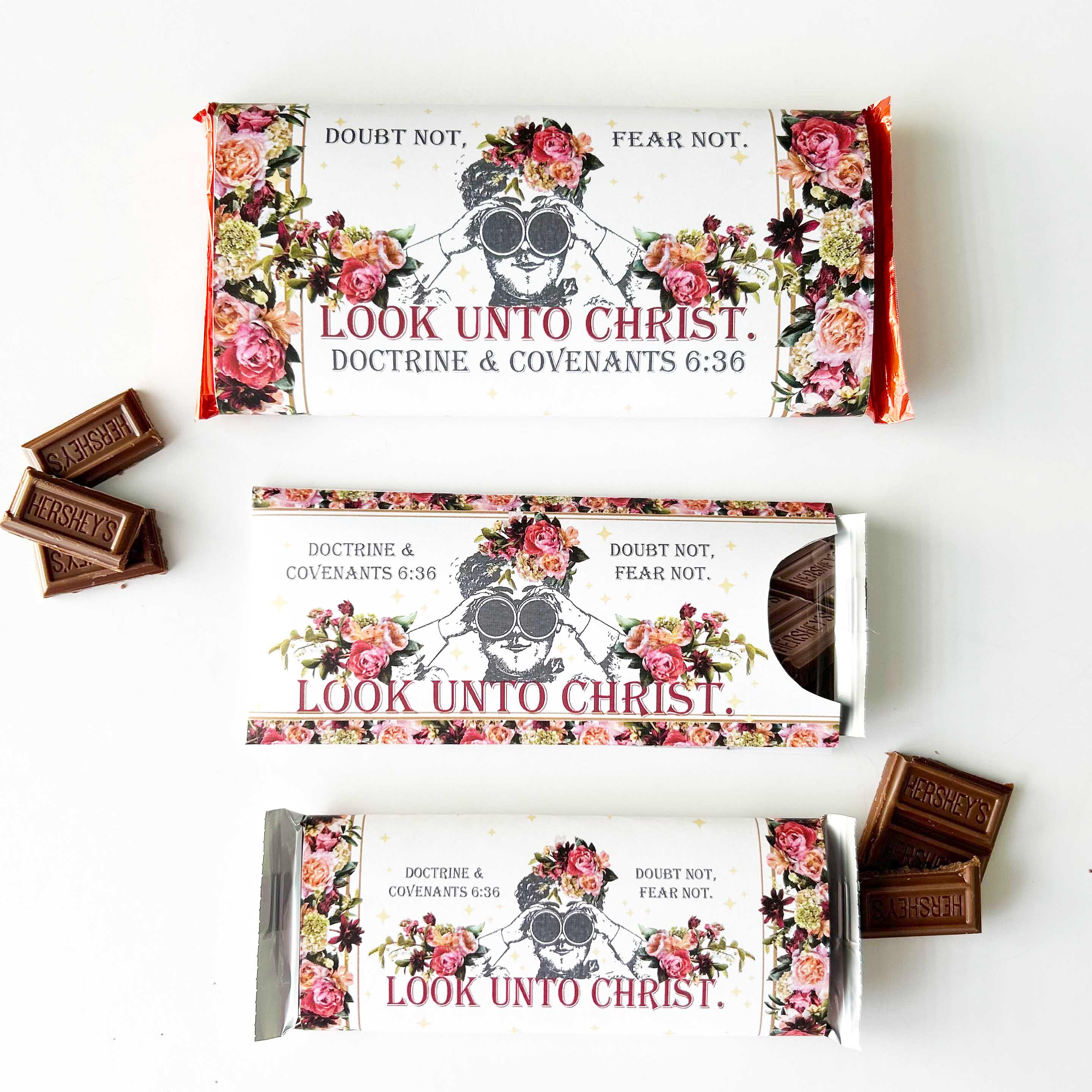 2025 LDS Youth Chocolate Bar Wrapper: Young Women Theme Gift (digital ...