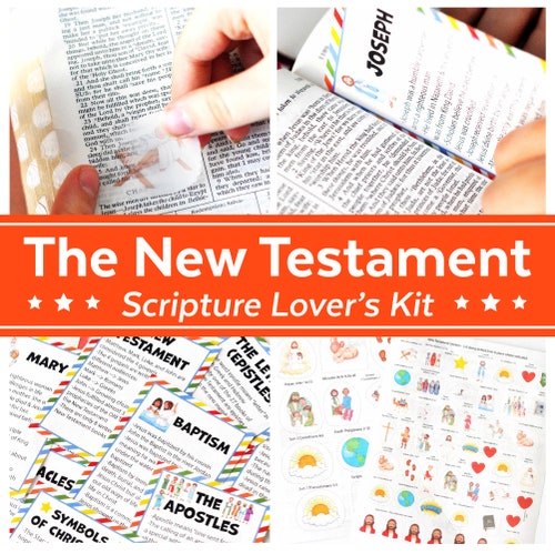 The Scripture Lover's Kit for New Testament Scripture - Etsy