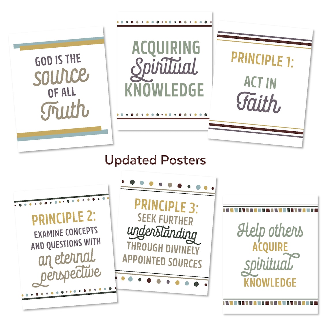 New Testament Seminary Doctrinal Mastery Posters LDS - Etsy