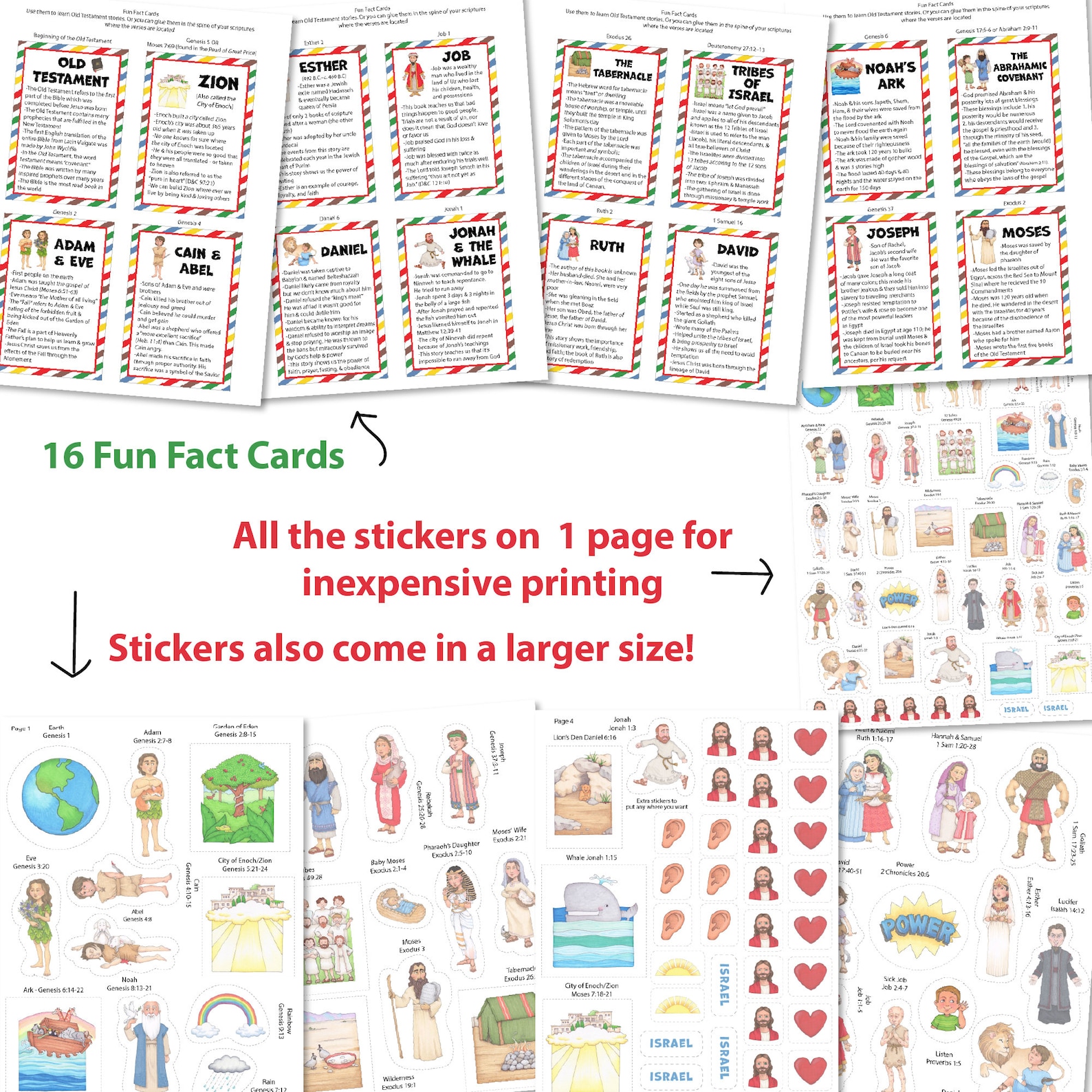 The Ultimate Old Testament Games and Activities Bundle | Etsy