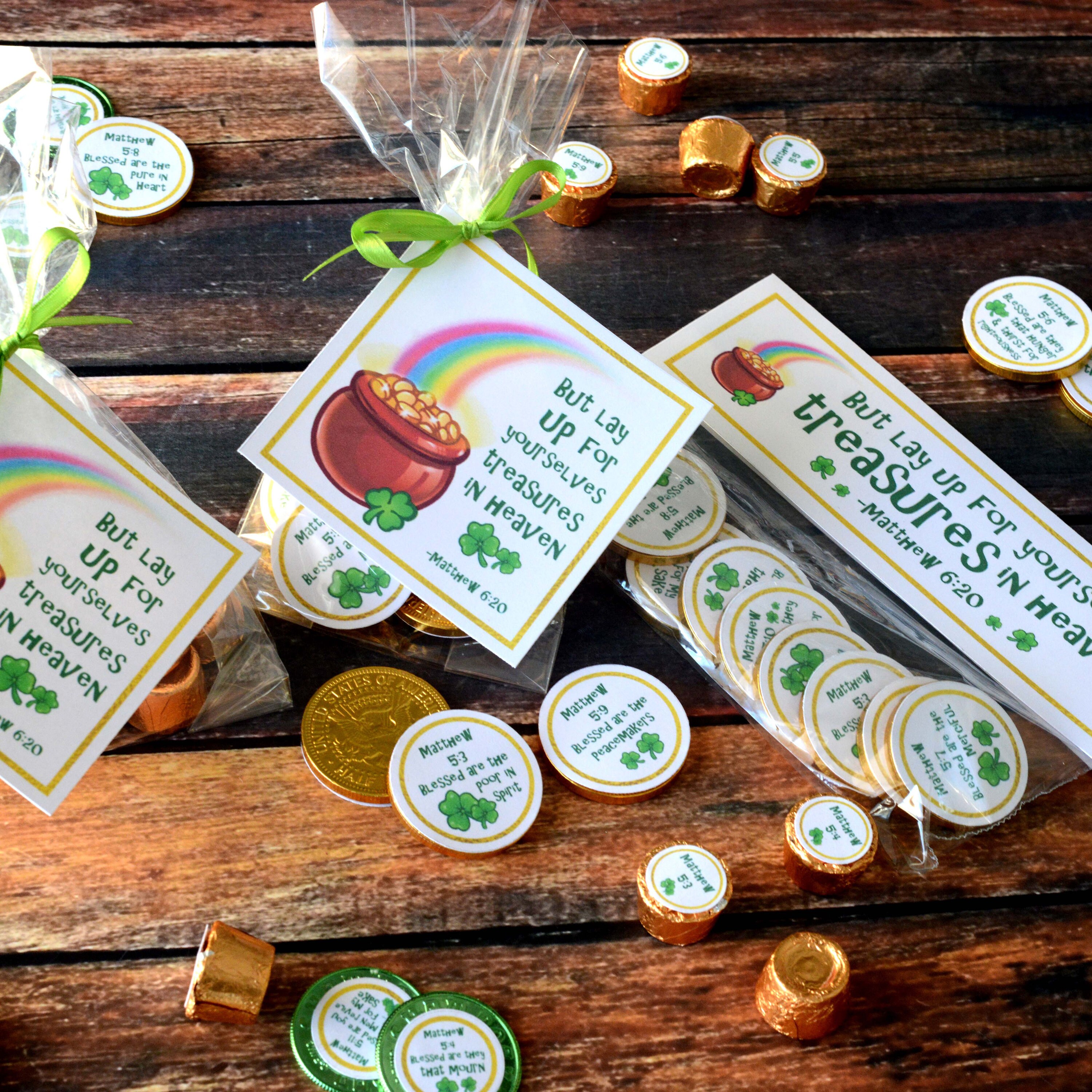 St. Patrick's Day Scripture Beatitudes Printable Kit (PDF) - Etsy