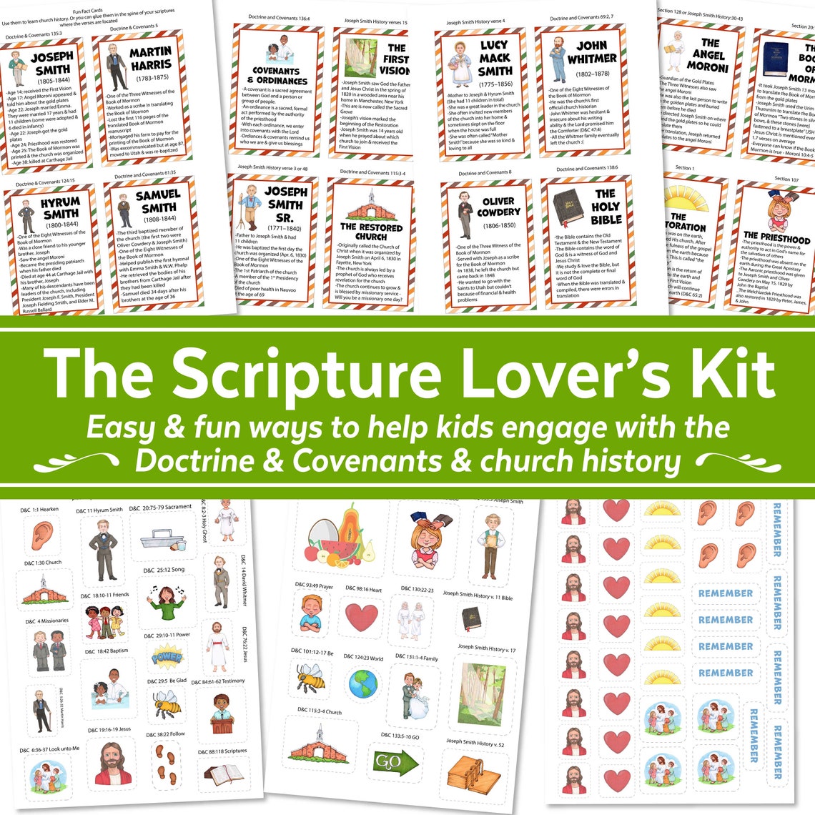 The Scripture Lover's Kit for Doctrine and Covenants LDS | Etsy