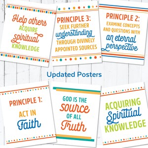 Book of Mormon Doctrinal Mastery Seminary Posters | LDS Seminary Helps ...