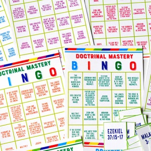 Old Testament Seminary Doctrinal Mastery BINGO - Old Testament ...