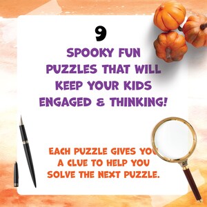 Halloween Zombie Escape Room: Night of the Living Puzzles (PDF) - Etsy