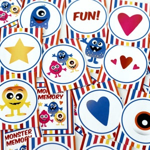 Monster Games Printable Kit | Printable Downloads Kids Games ...