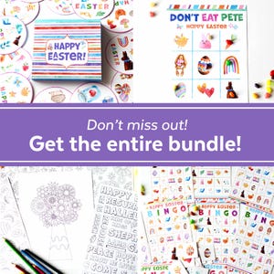 Easter Matching Game, Fun Printable Activity for Kids, Montessori ...