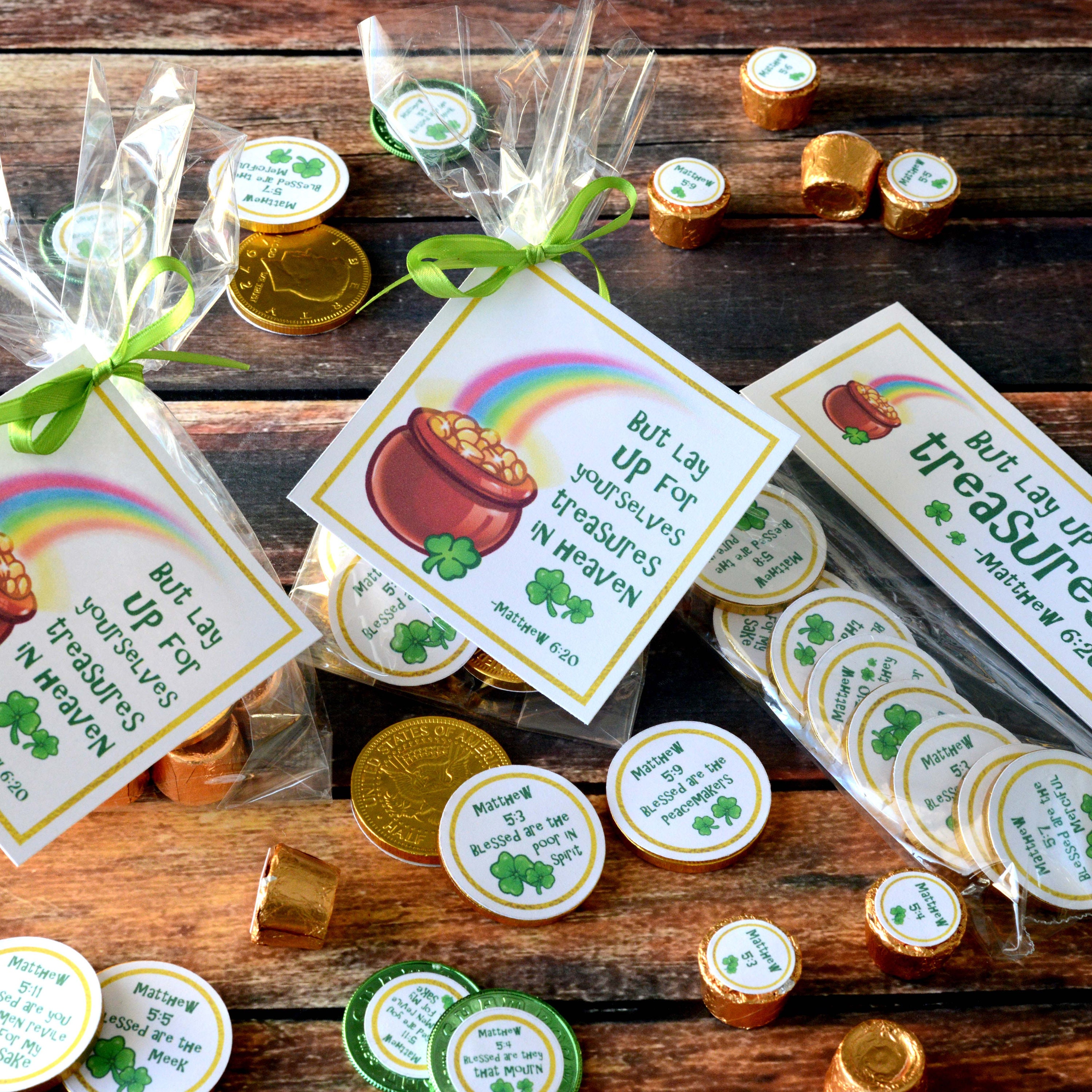 St. Patrick's Day Scripture Beatitudes Printable Kit (PDF) - Etsy