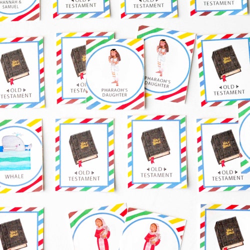 New Testament Memory Printable Game Bible Game for Kids - Etsy