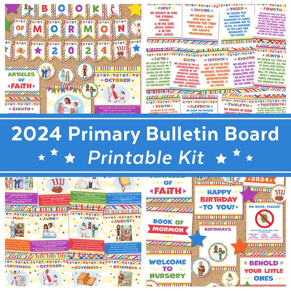 Primary Bulletin Board 2024 - Etsy