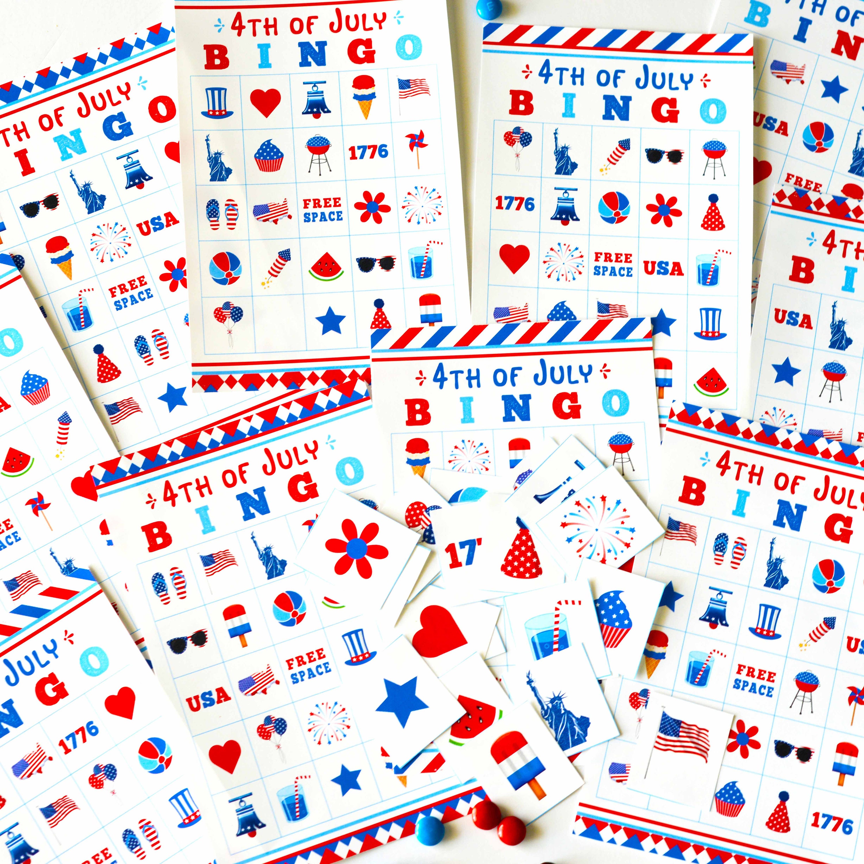 The Mega 4th of July FUN Kit Fourth of July Games Kit 4th - Etsy