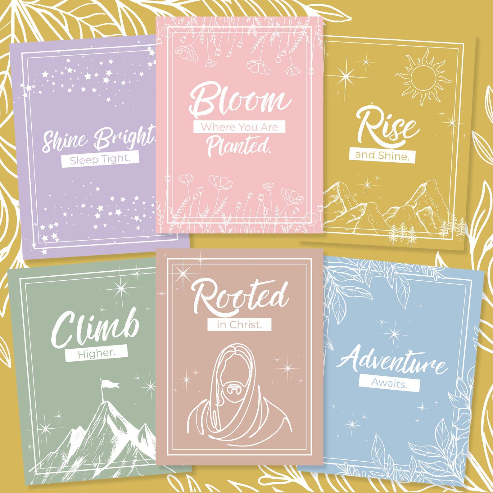 LDS Girls Camp Posters, Digital Download, Inspirational Art, YW Themes ...