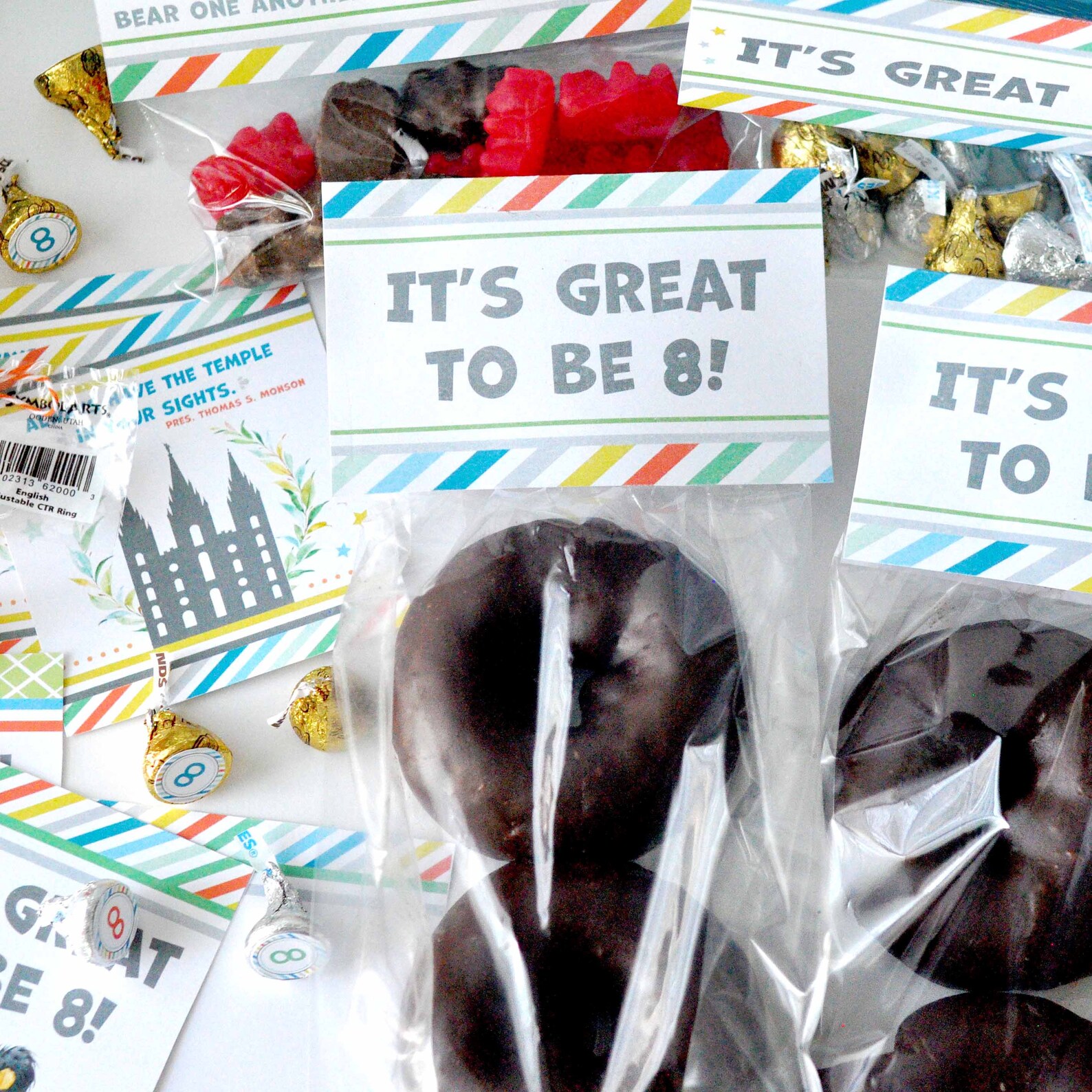 LDS Baptism Celebration Kit Baptism Preview Kit It's Great to Be 8 ...