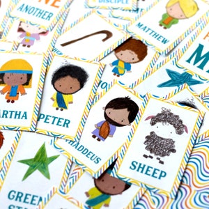 New Testament Go Fish Printable Game | Bible Game for Kids - Etsy