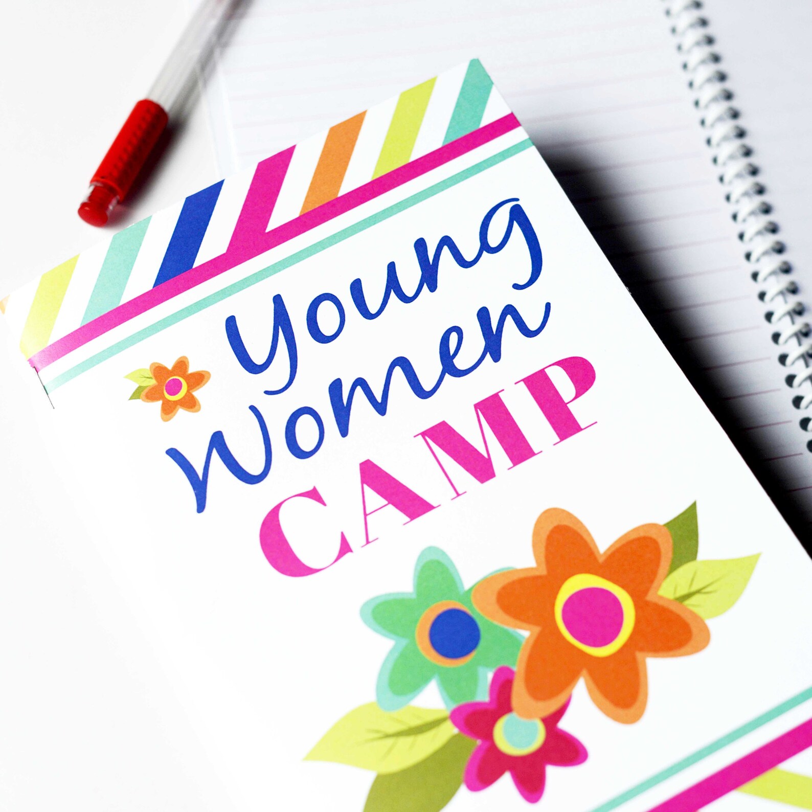 LDS Girls Camp Printable Journal Kit Young Women Journal - Etsy