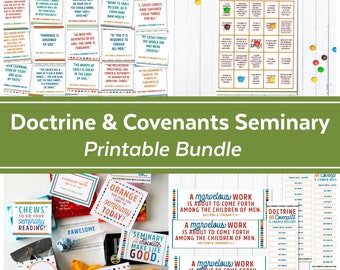 Doctrine and Covenants Symbols Banner Printable Bulletin Board Accents ...