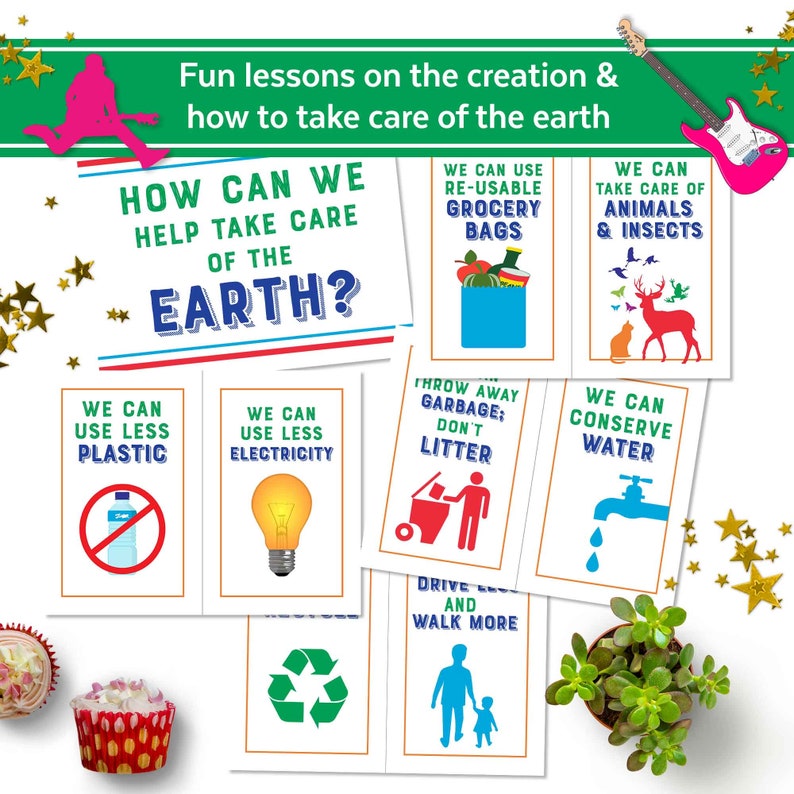 The Primary Activities Rock Star Kit: the Creation LDS - Etsy