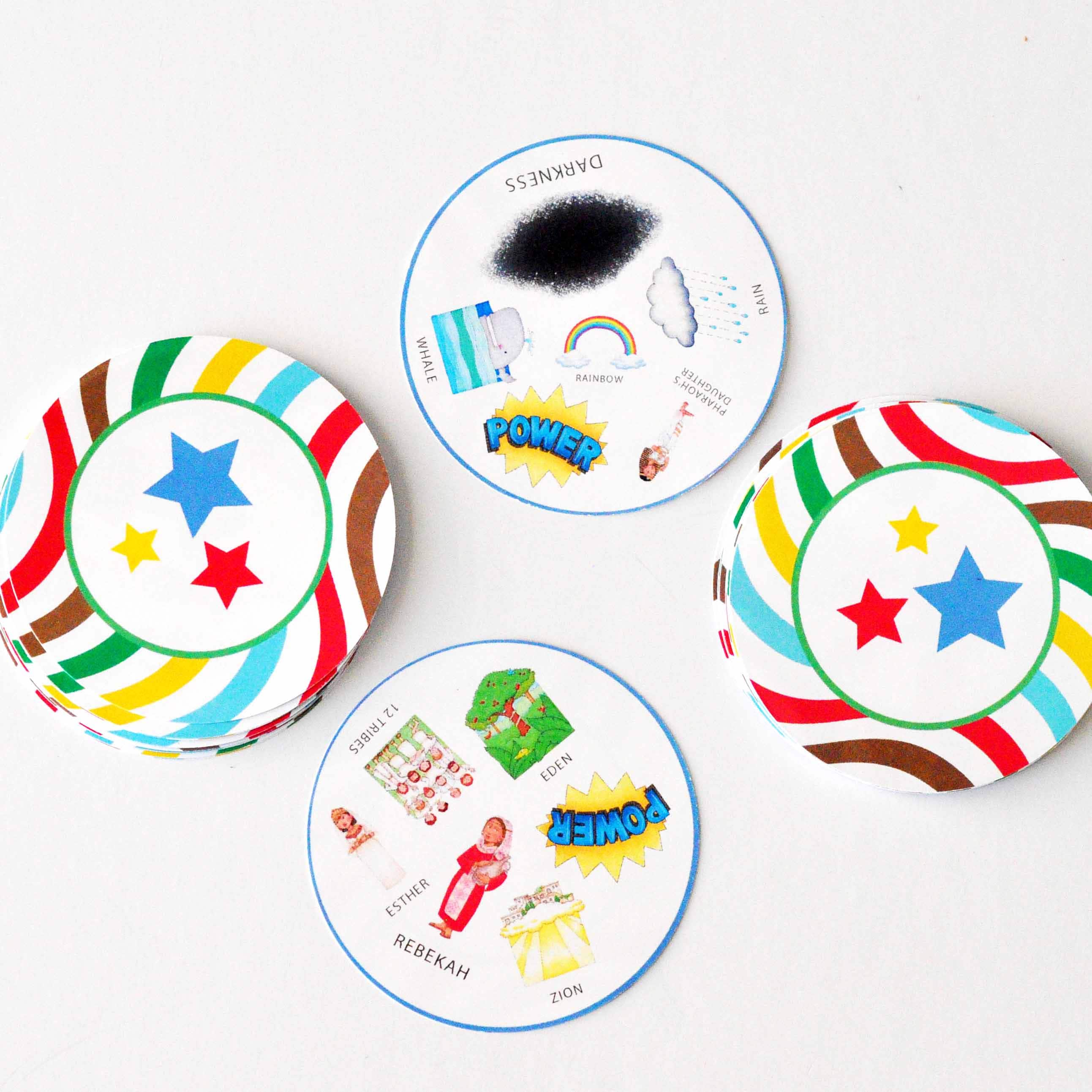 Old Testament Matching Game {spot It Style} | Bible Games Activities - Etsy