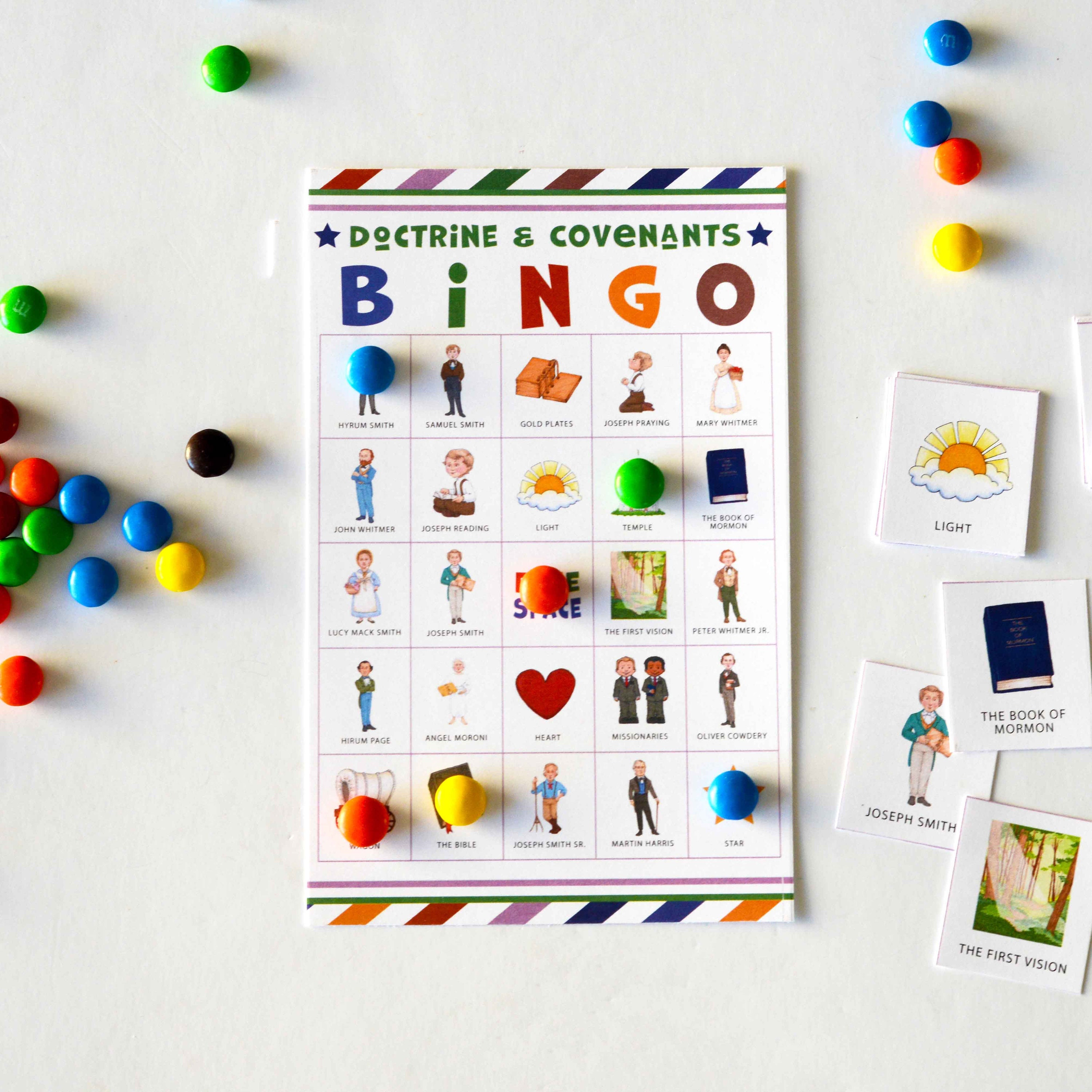 Doctrine and Covenants BINGO Printable Game LDS Game for Kids - Etsy