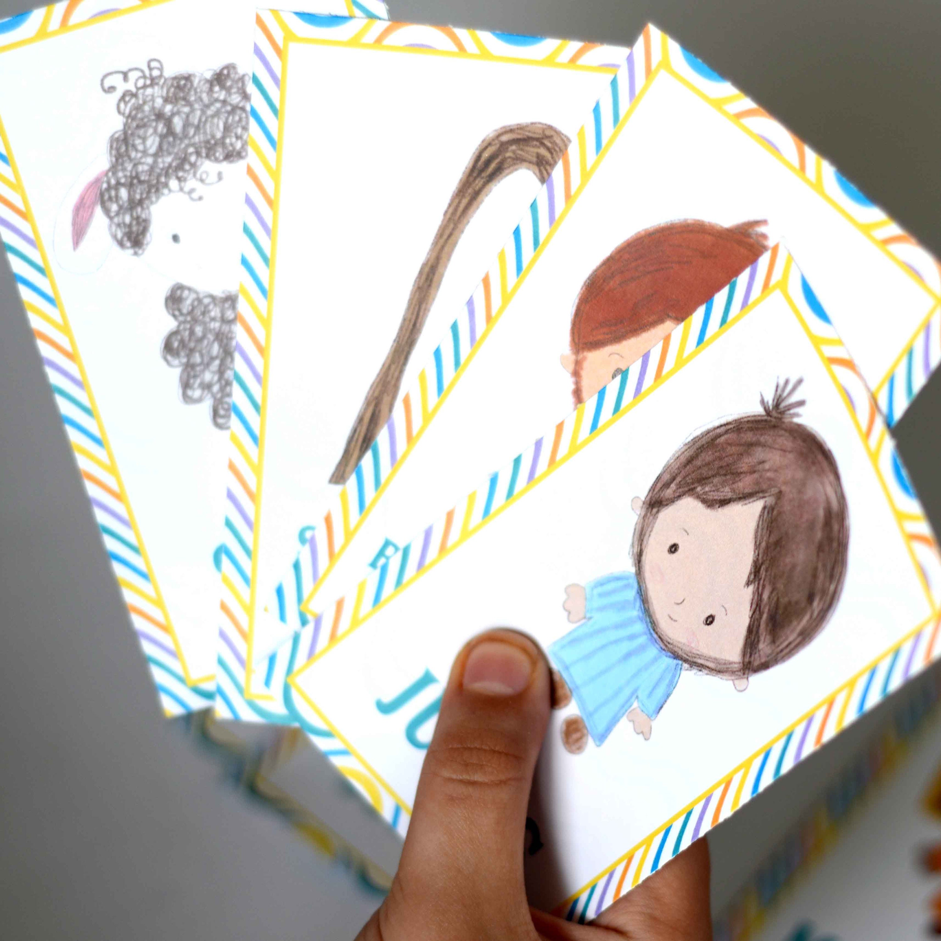 New Testament Go Fish Printable Game Bible Game for Kids - Etsy