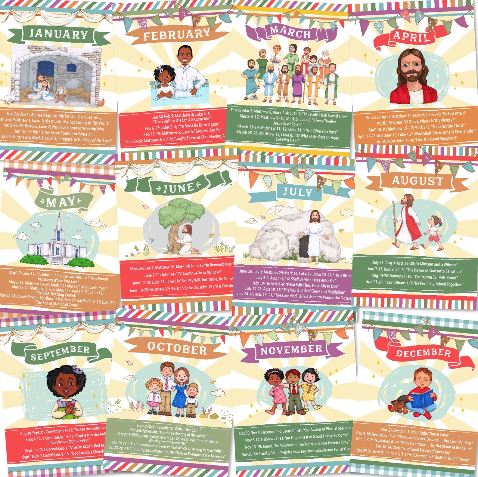 2023 Primary Complete Bundle LDS Primary Primary Presidency - Etsy Canada