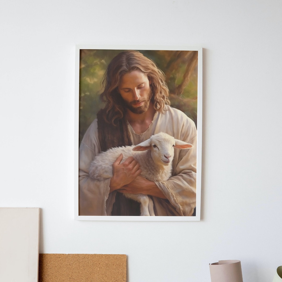 Never Alone Jesus Fine Art Print | Jesus Painting | the Living Christ ...
